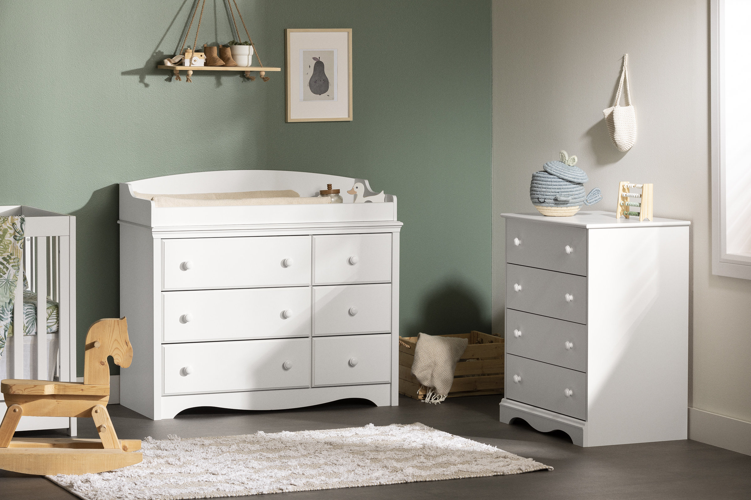 South Shore Peek-a-boo Changing Table Dresser - Wayfair Canada