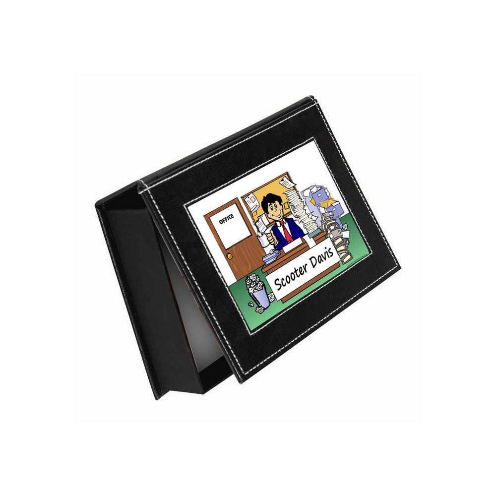 Trinx Personalized Ntt Disorganized Office Memory Box | Wayfair