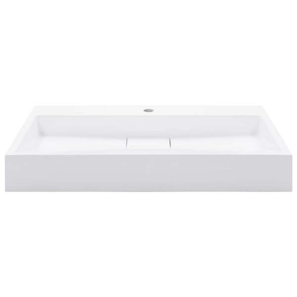 Belfry Bathroom Matanna White Ceramic Rectangular Sink | Wayfair.co.uk