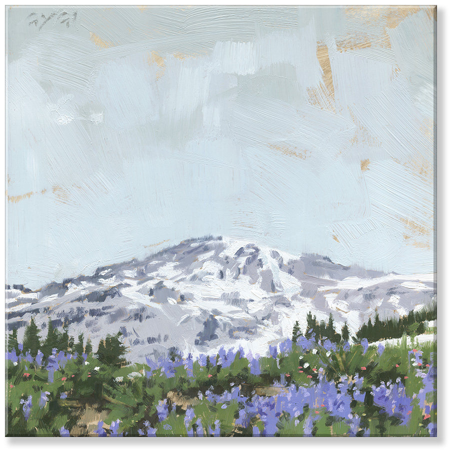 Red Barrel Studio® Big Sky Spring Mountain Art - Wayfair Canada