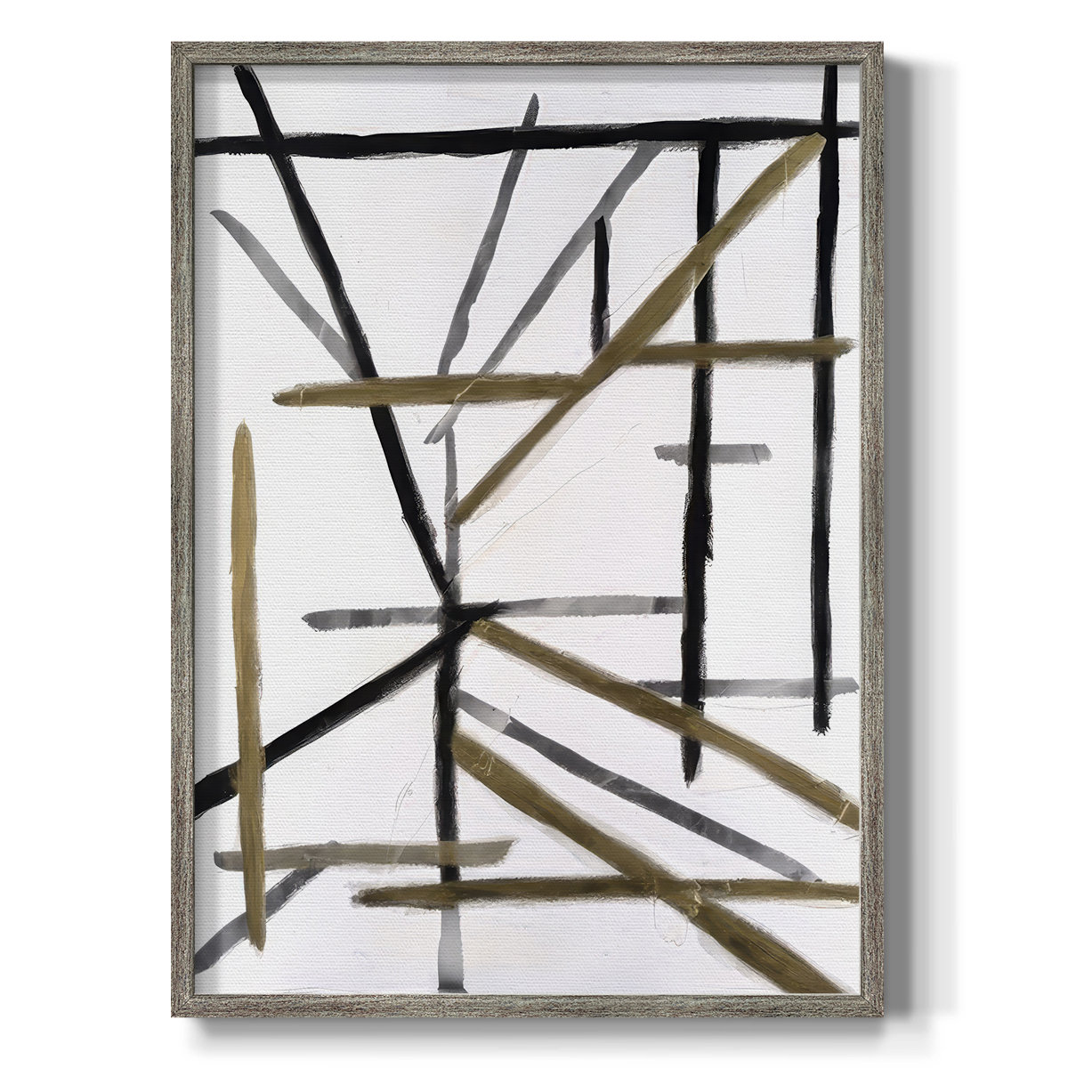 Wrought Studio™ Edifice I Framed Print - Solid Wood - Wayfair Canada
