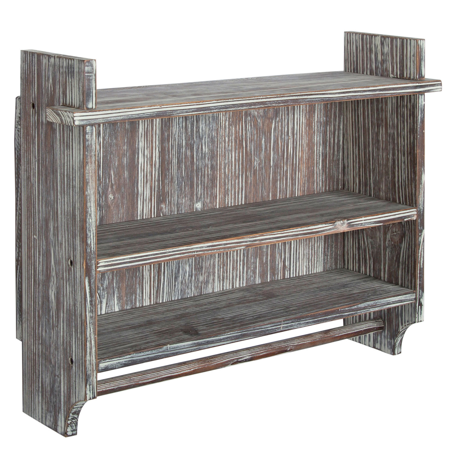 Foundry Select Bensonhurst 23.62'' W x 18.46'' H x 5.98'' D Solid Wood ...