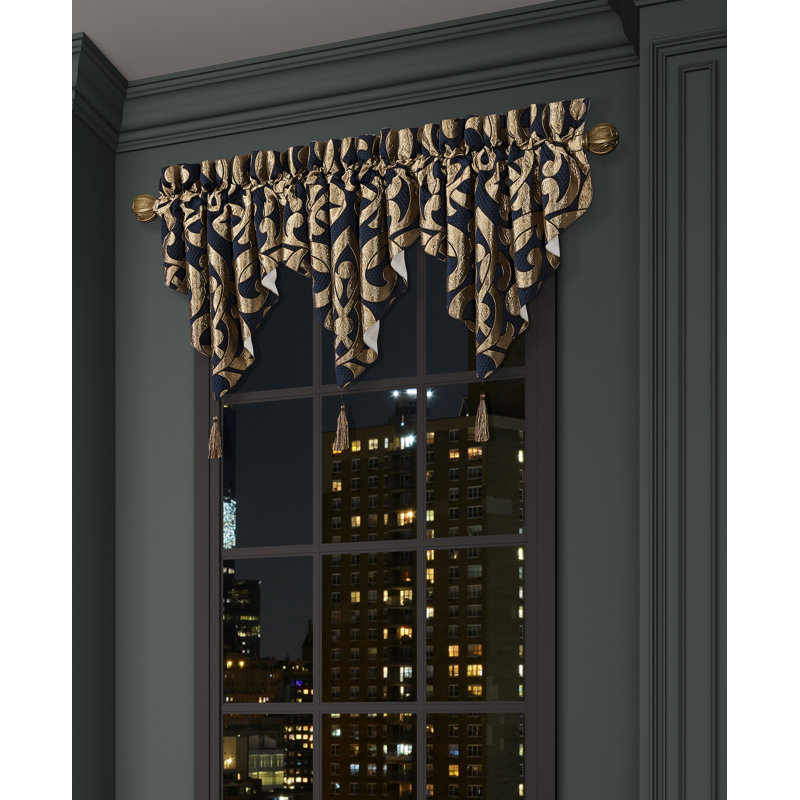 Five Queens Court Baylor Window Ascot Valance | Wayfair