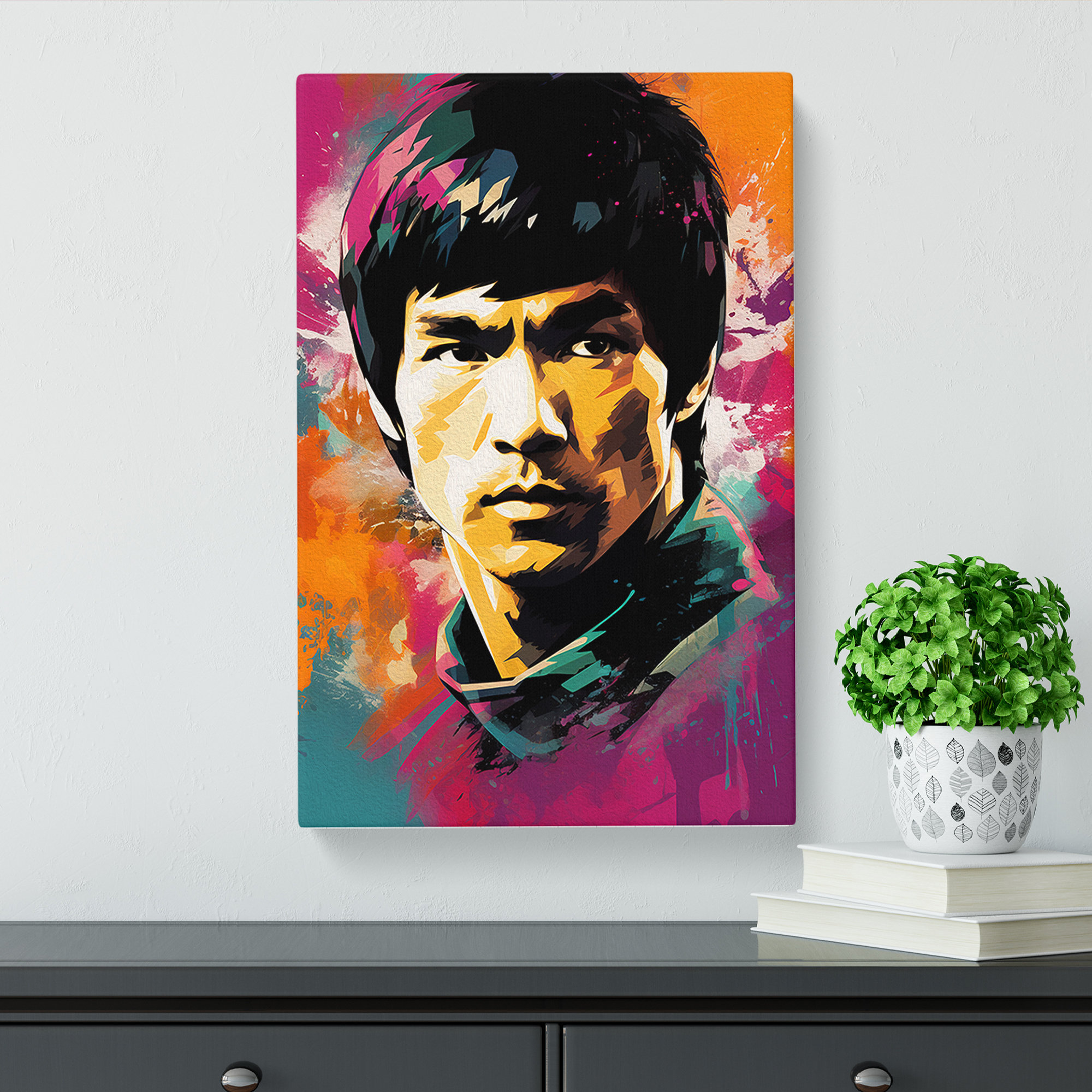 Marlow Home Co. Bruce Lee Colour Field - Art Prints | Wayfair.co.uk