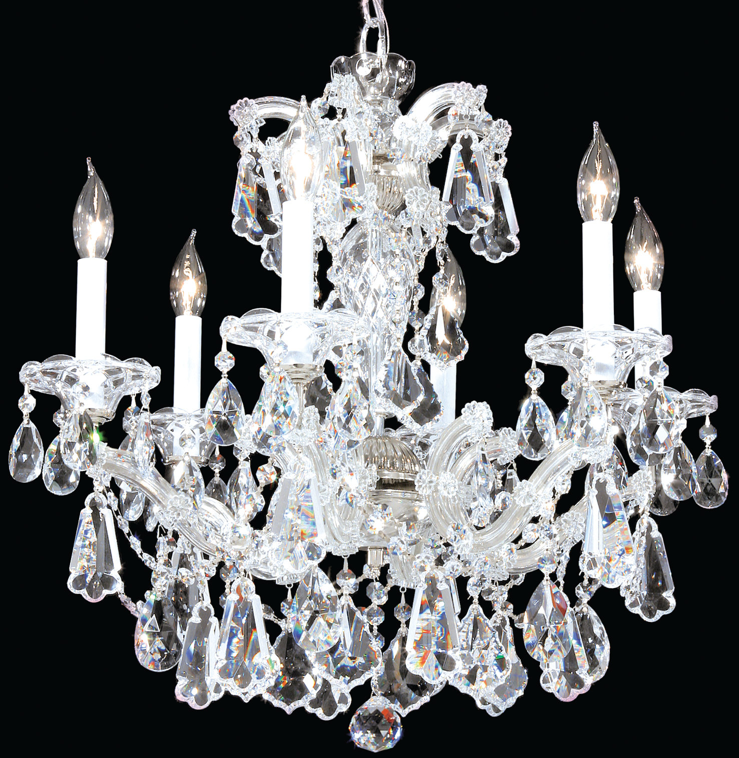 James R. Moder Maria Theresa 6 Light Chandelier | Perigold