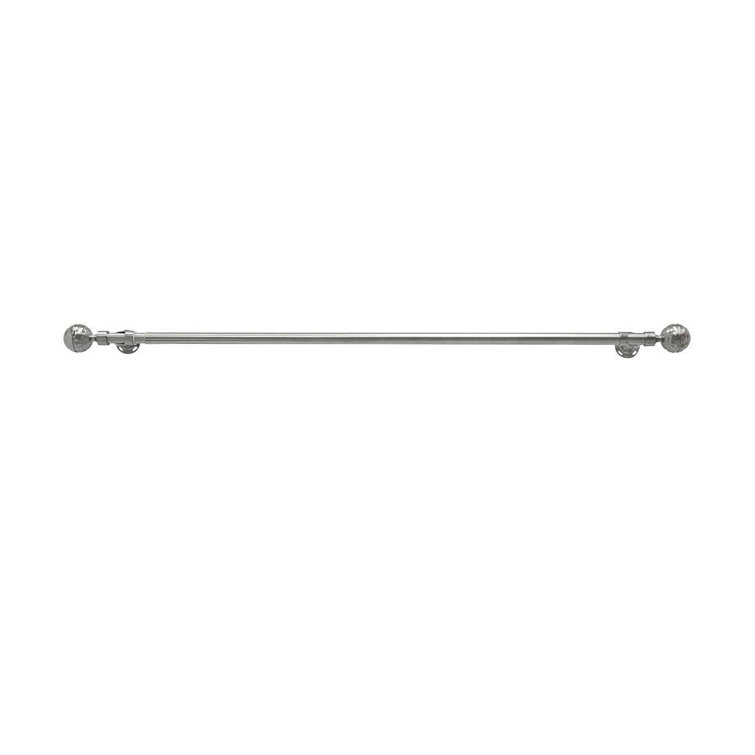 Plow & Hearth Thermaplus Blackout Adjustable Grommet Curtain Rods ...