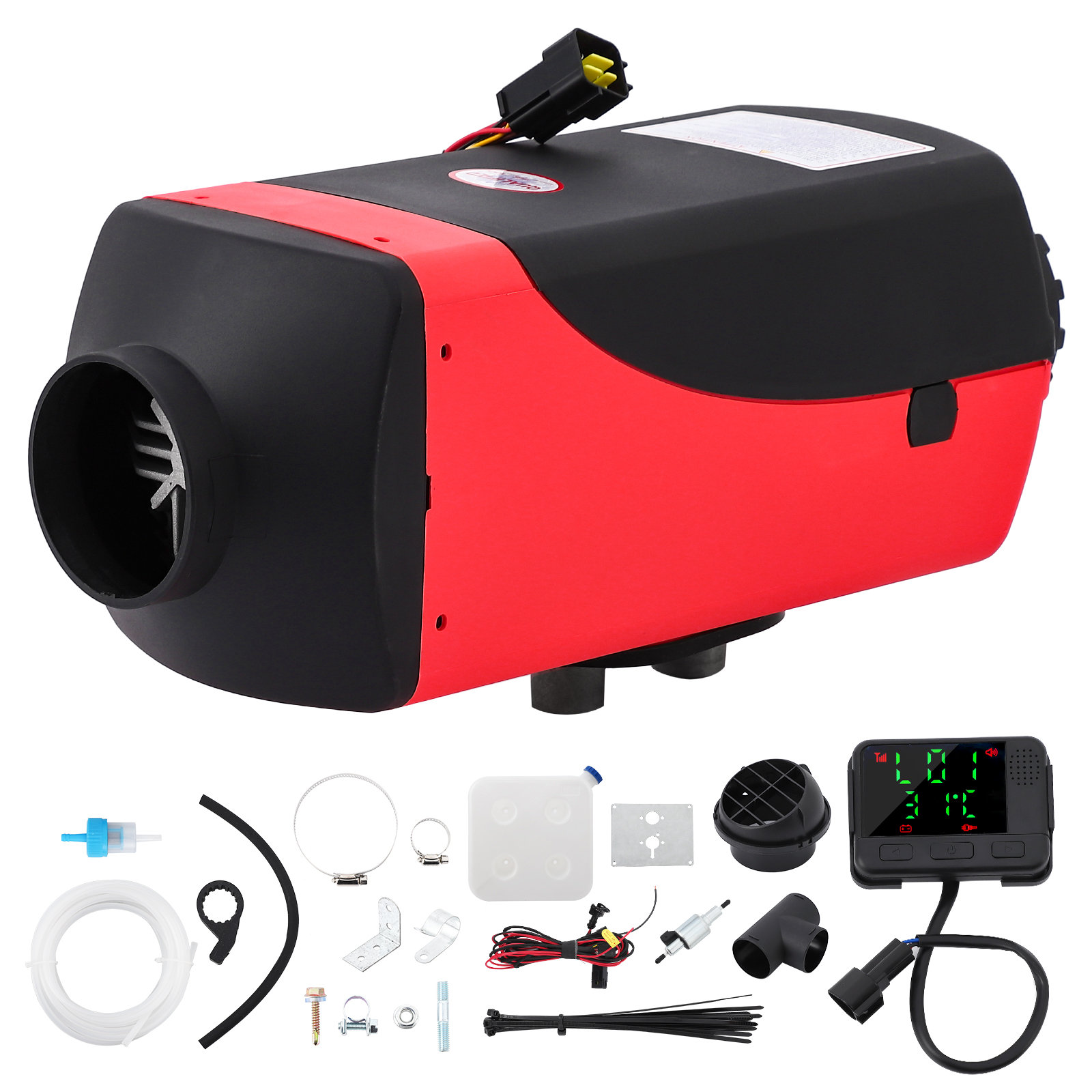 VORTEXTOVE Diesel Heater 12v 8kw Diesel Air Heater With 10l Tank ...
