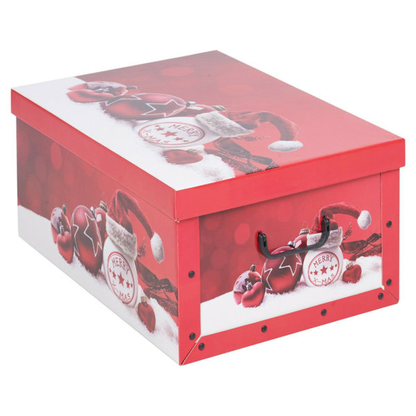 The Seasonal Aisle Assorted Christmas Cardboard Box | Wayfair.co.uk