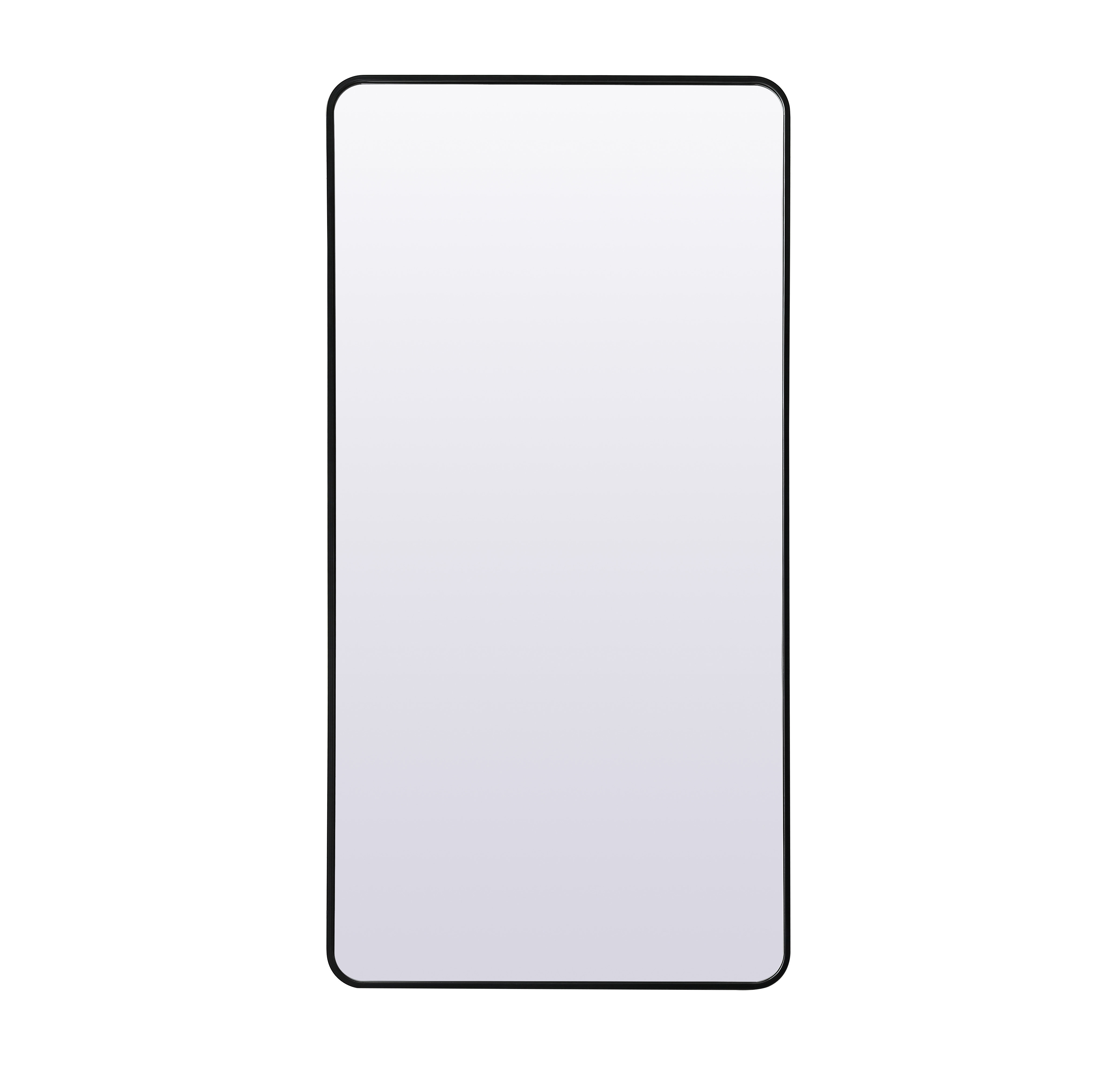 Sabine Metal Rounded Rectangle Floor Mirror & Reviews | Joss & Main