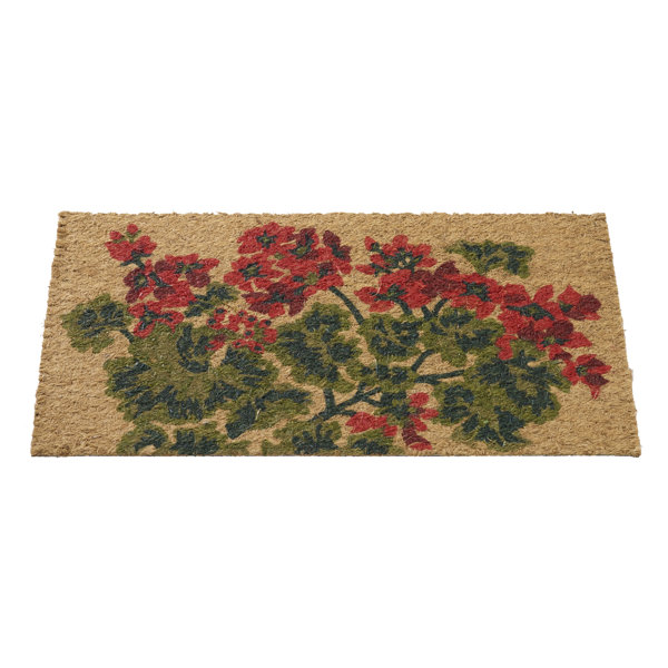 HFLT Flatweave Geranium Outdoor Door mat & Reviews - Wayfair Canada