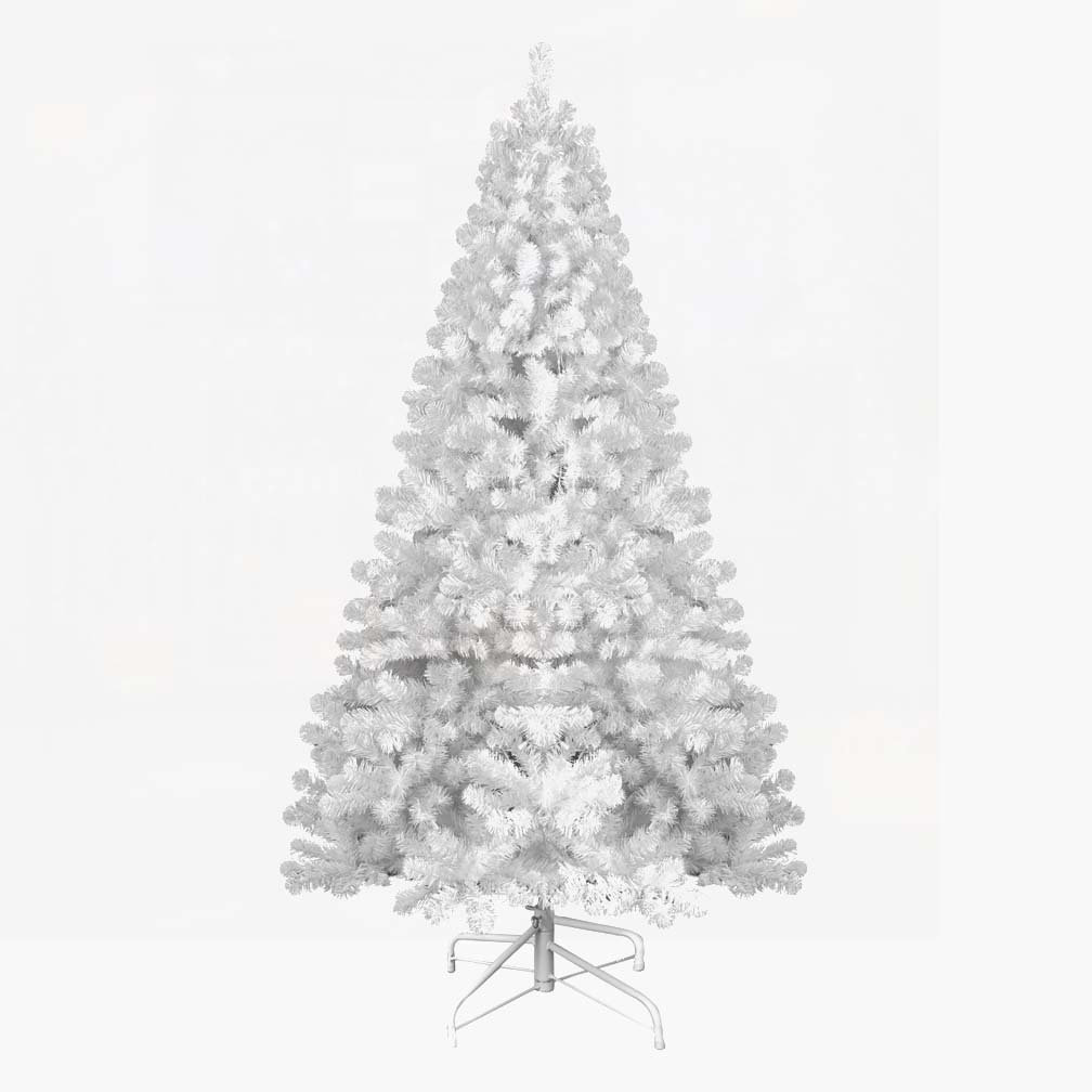 The Holiday Aisle® 4ft White Christmas Tree with Memory Wire | Wayfair