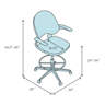 Office Star Products SPACE Mesh Drafting Chair & Reviews | Wayfair