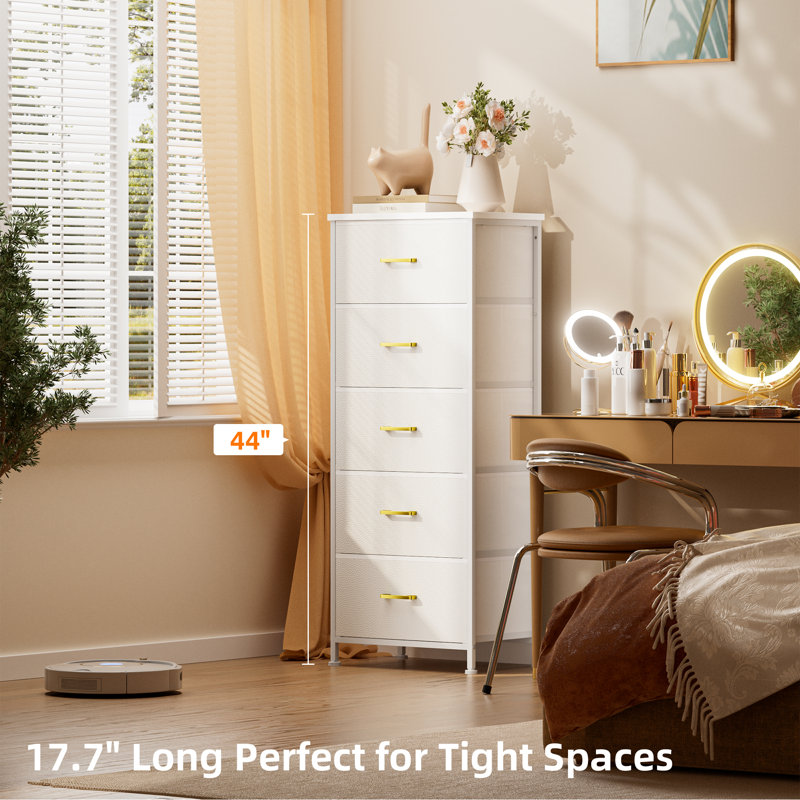 Mercer41 Dresser for Bedroom with 5 Drawer, Tall Storage Tower for ...