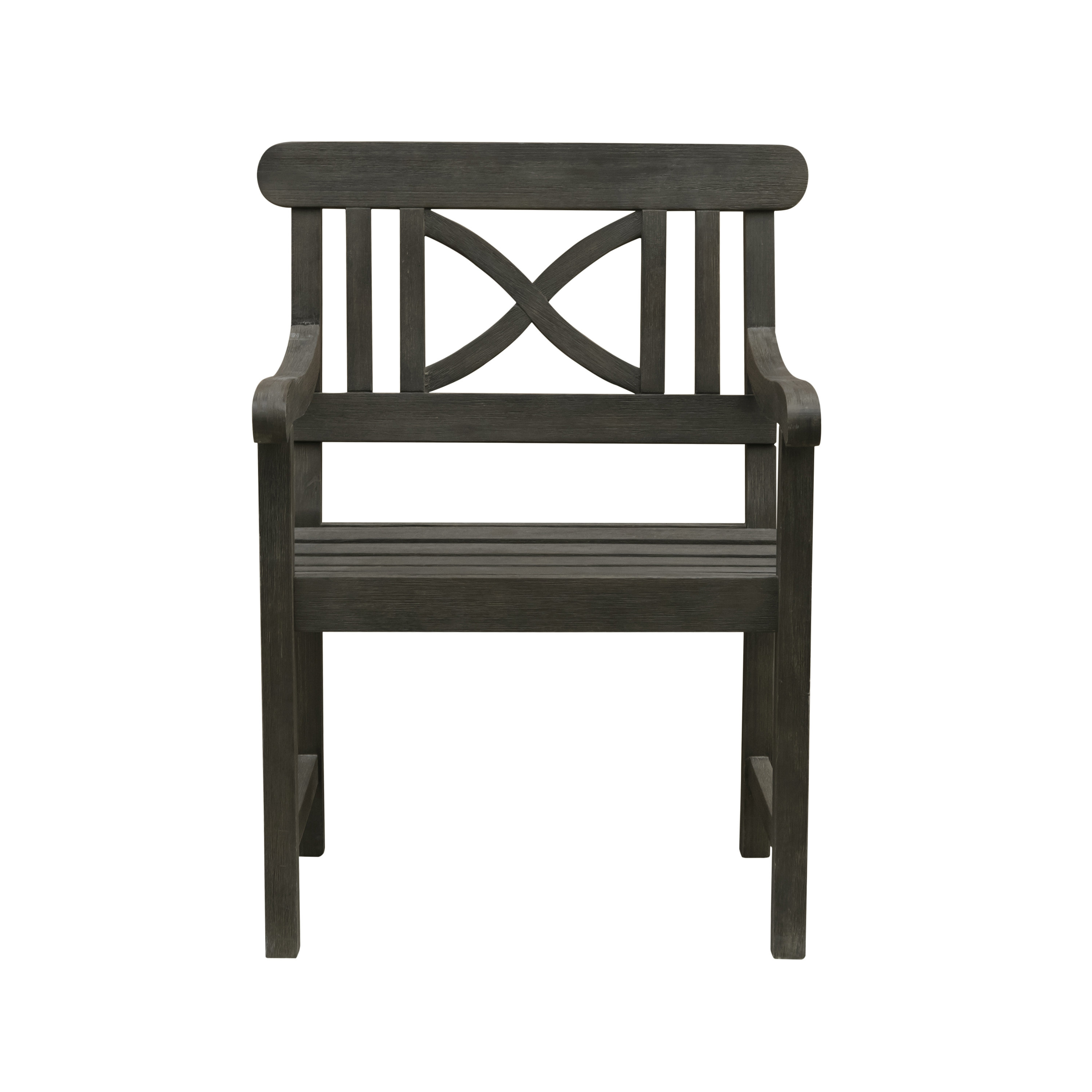 Lark Manor Aleha Acacia Patio Dining Armchair & Reviews - Wayfair Canada