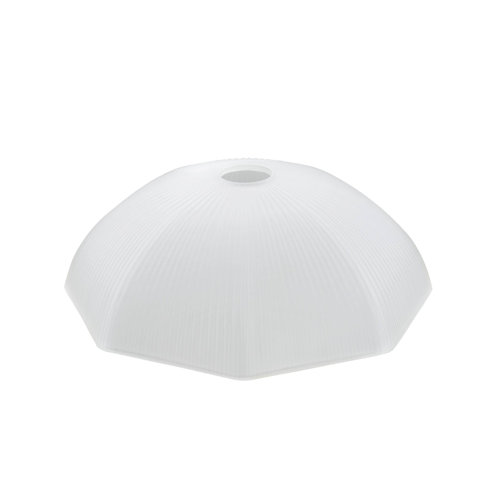 Ebern Designs 4.25'' H Glass Bowl Lamp Shade | Wayfair
