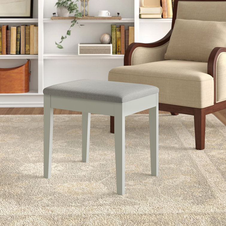 Ophelia & Co. Lund Solid Wood Accent Stool & Reviews | Wayfair.co.uk