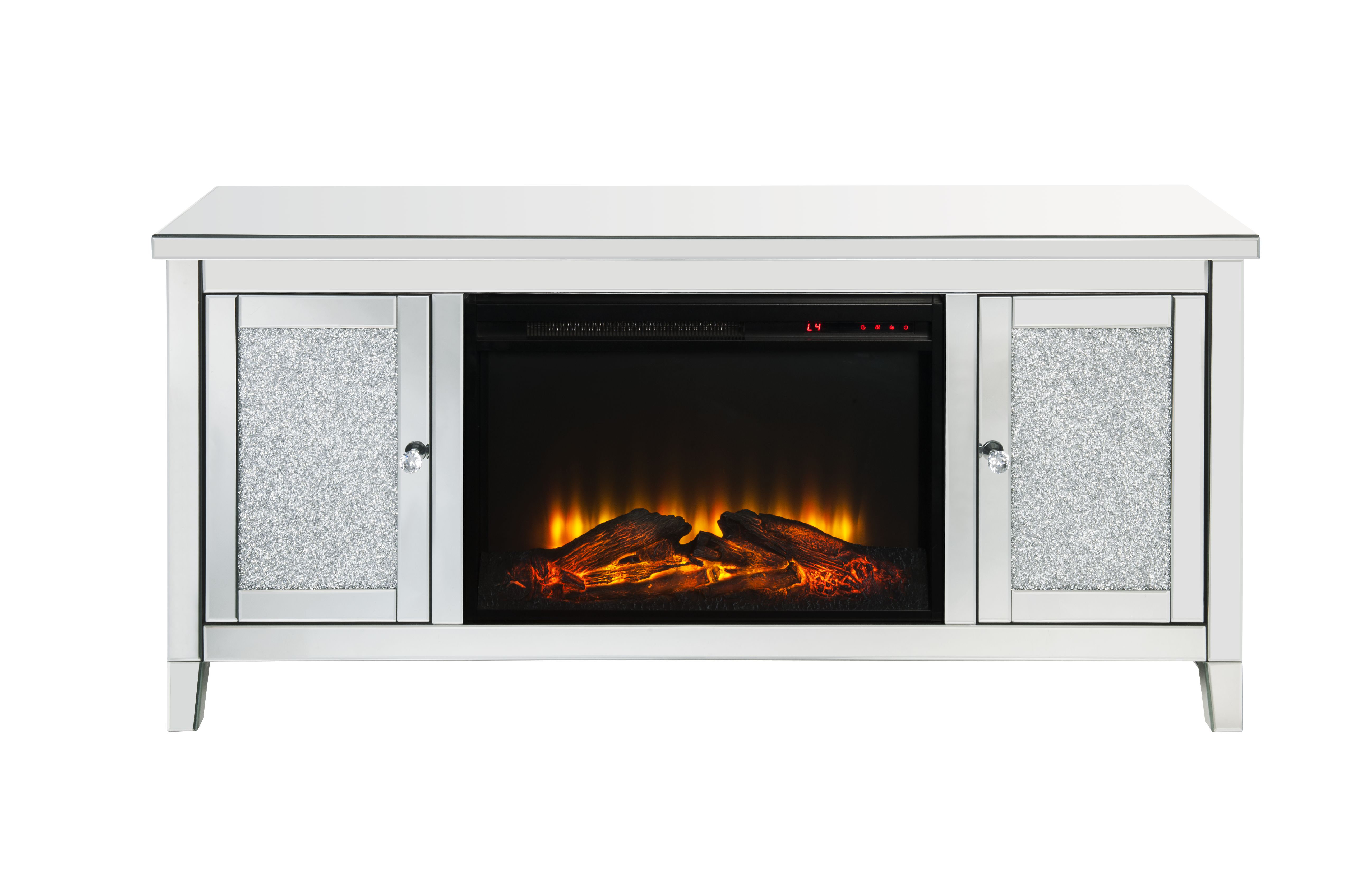 Everly Quinn Ligeia 0'' W Electric Fireplace | Wayfair