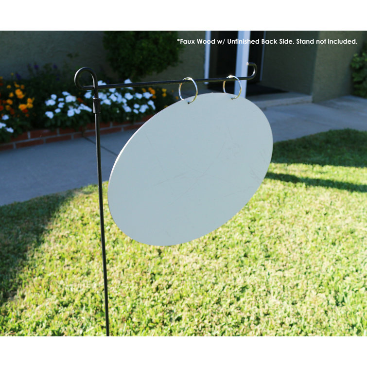 Etchey Oval Address Plaque Frame - Wayfair Canada