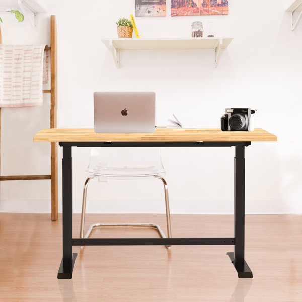 Inbox Zero 48" Electric Standing Desk, Height Adjustable Workbench with ...