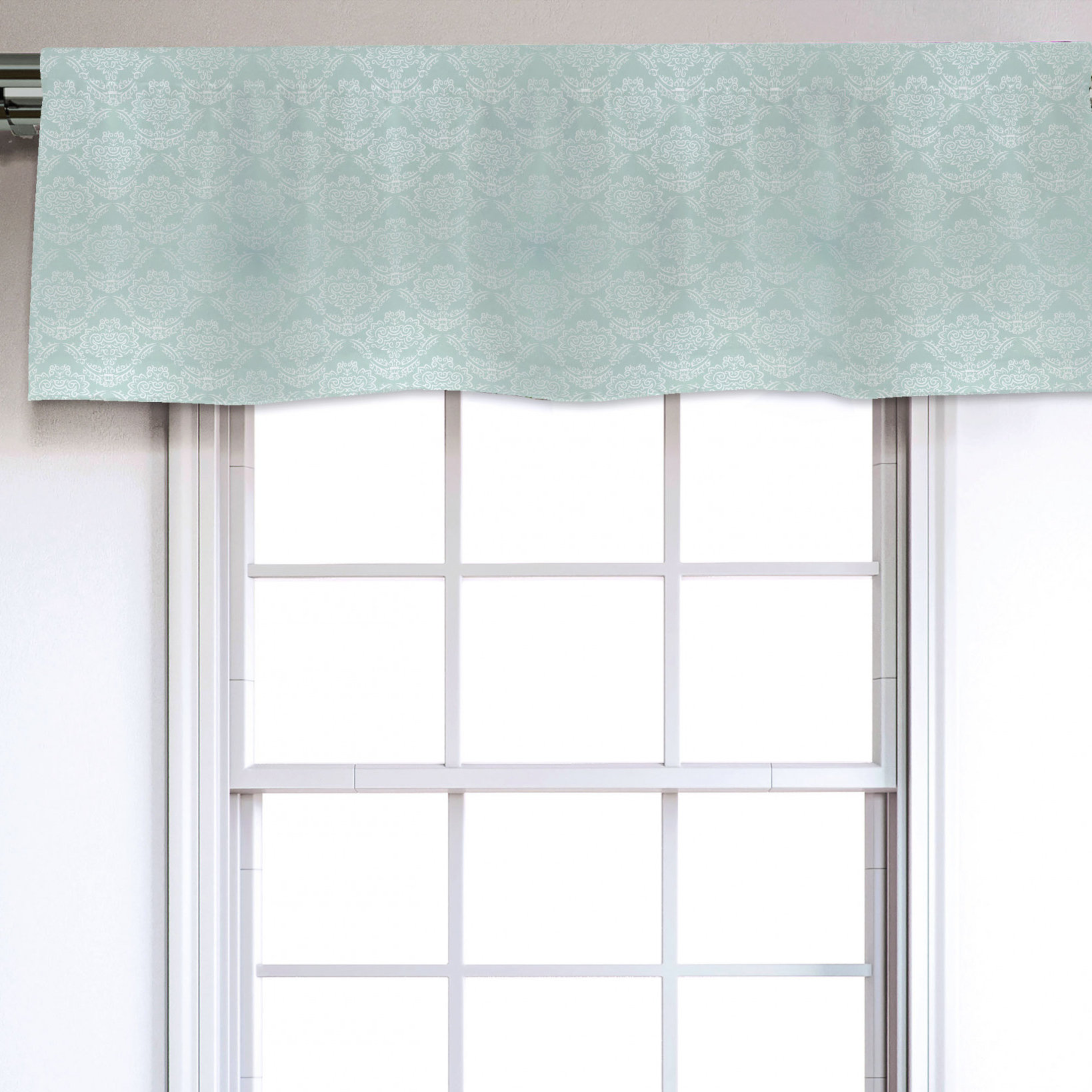 East Urban Home Victorian 54" Window Valance | Wayfair