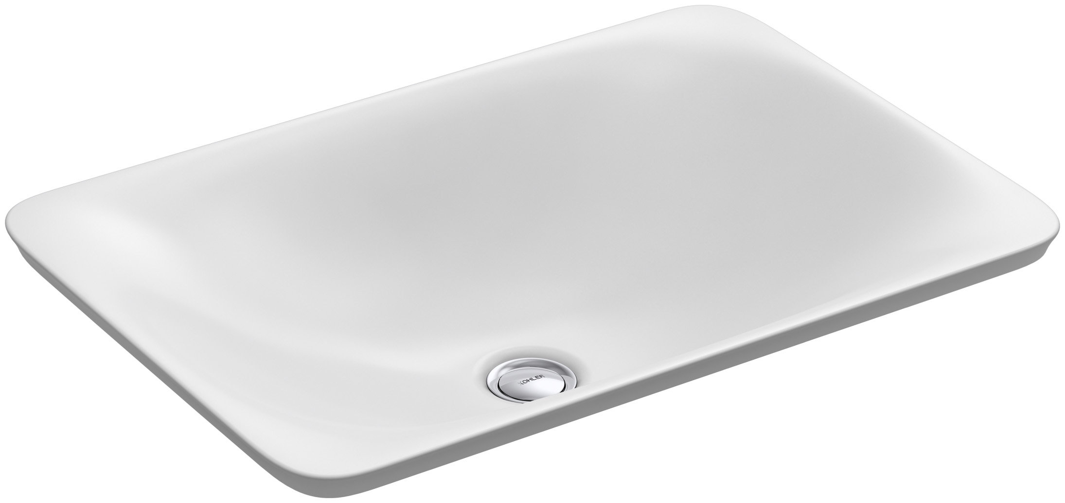 K-7799-0,47,95 Kohler Carillon® Ceramic Rectangular Drop-in Bathroom ...