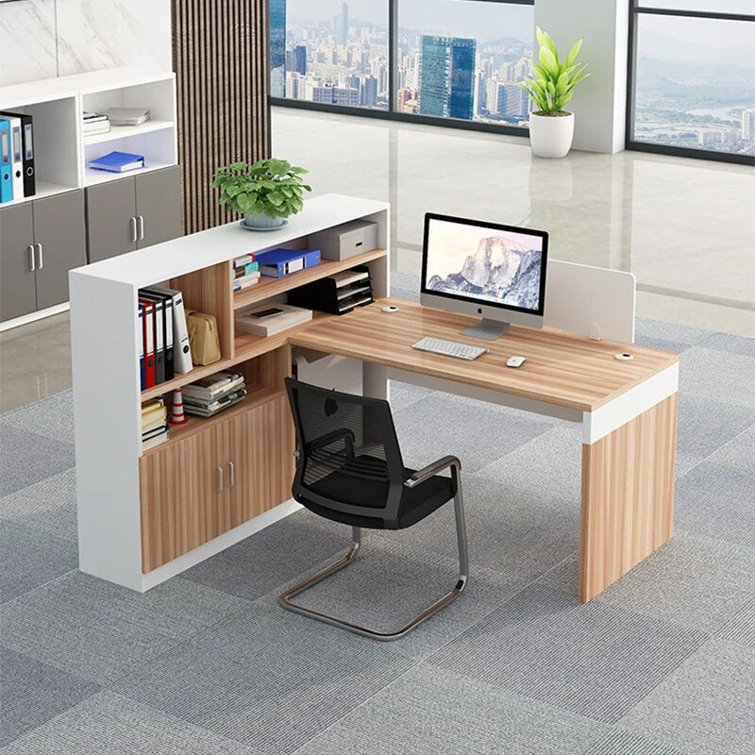 My Lux Decor Computer Desktop Office Desks Modern Corner Vanity ...