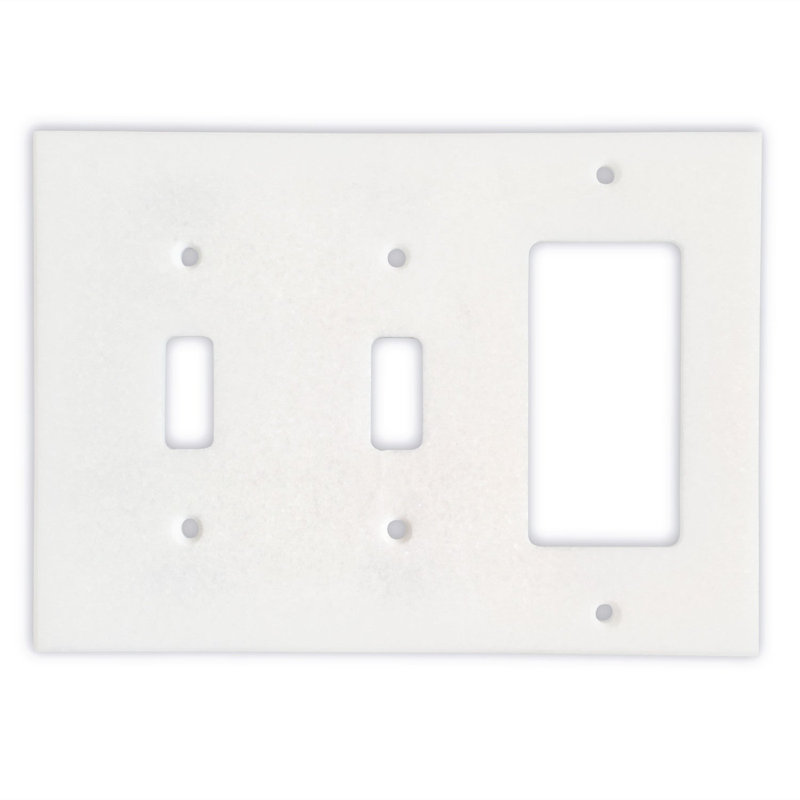 American Tile Depot 3-Gang Toggle Light Switch Combination Wall Plate ...
