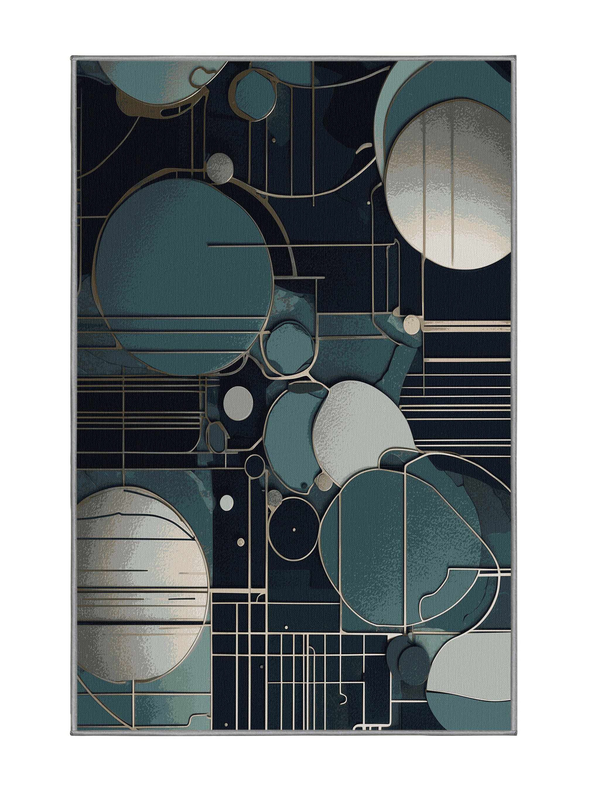 Orren Ellis Aurora Matrix Rug | Wayfair
