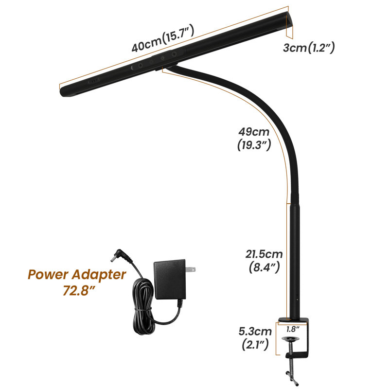 Orren Ellis Jashan Metal Desk Lamp & Reviews | Wayfair