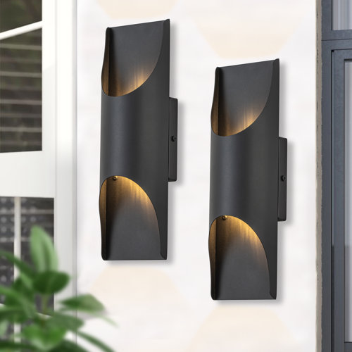 Modern & Contemporary Outdoor Wall Lighting | Wayfair