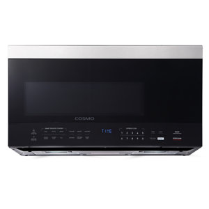 Cosmo 1.2 Cubic Feet 1000 Watt Over The Range Microwave with Sensor ...