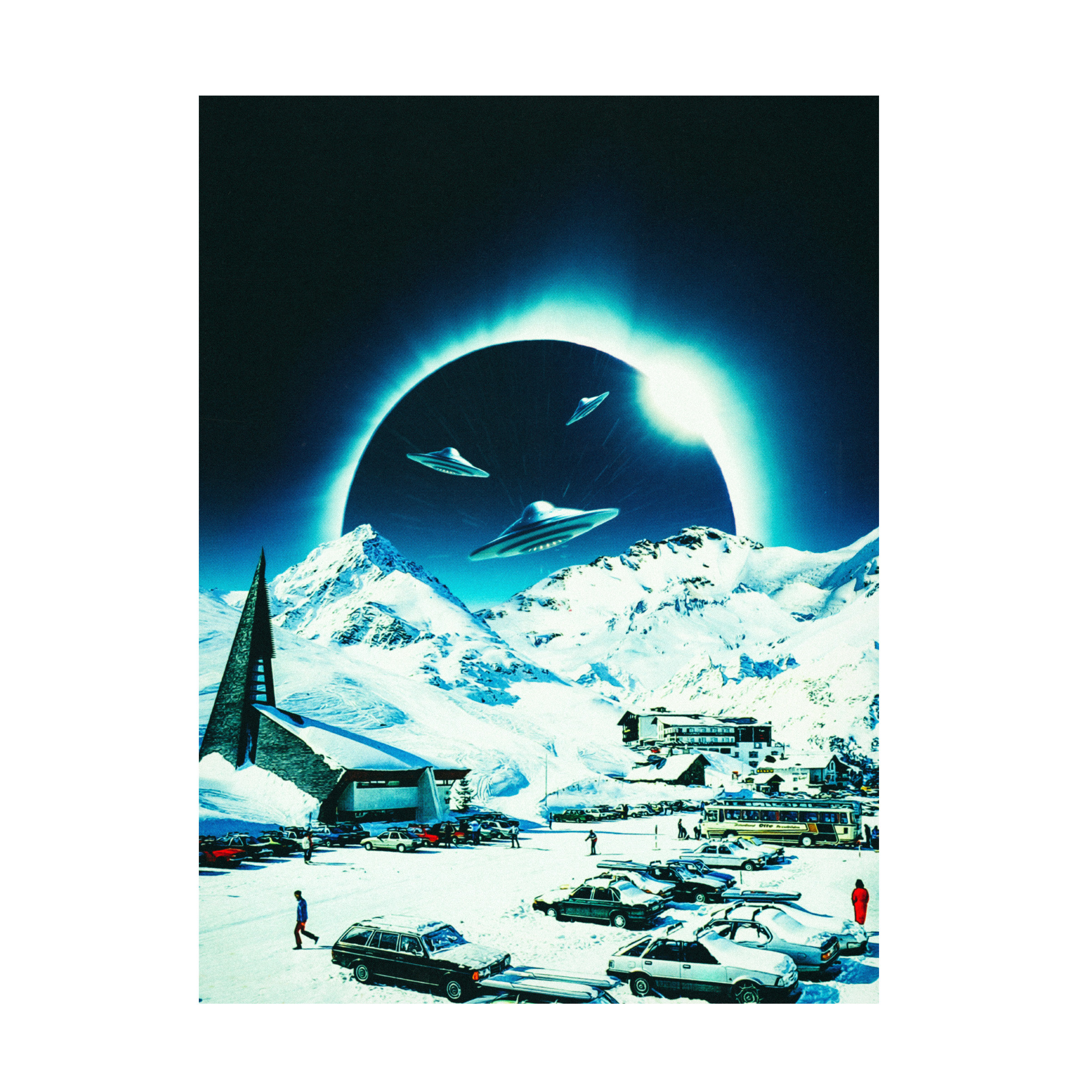 Millwood Pines Taudalpoi Winter Eclipse Canvas Art | Wayfair