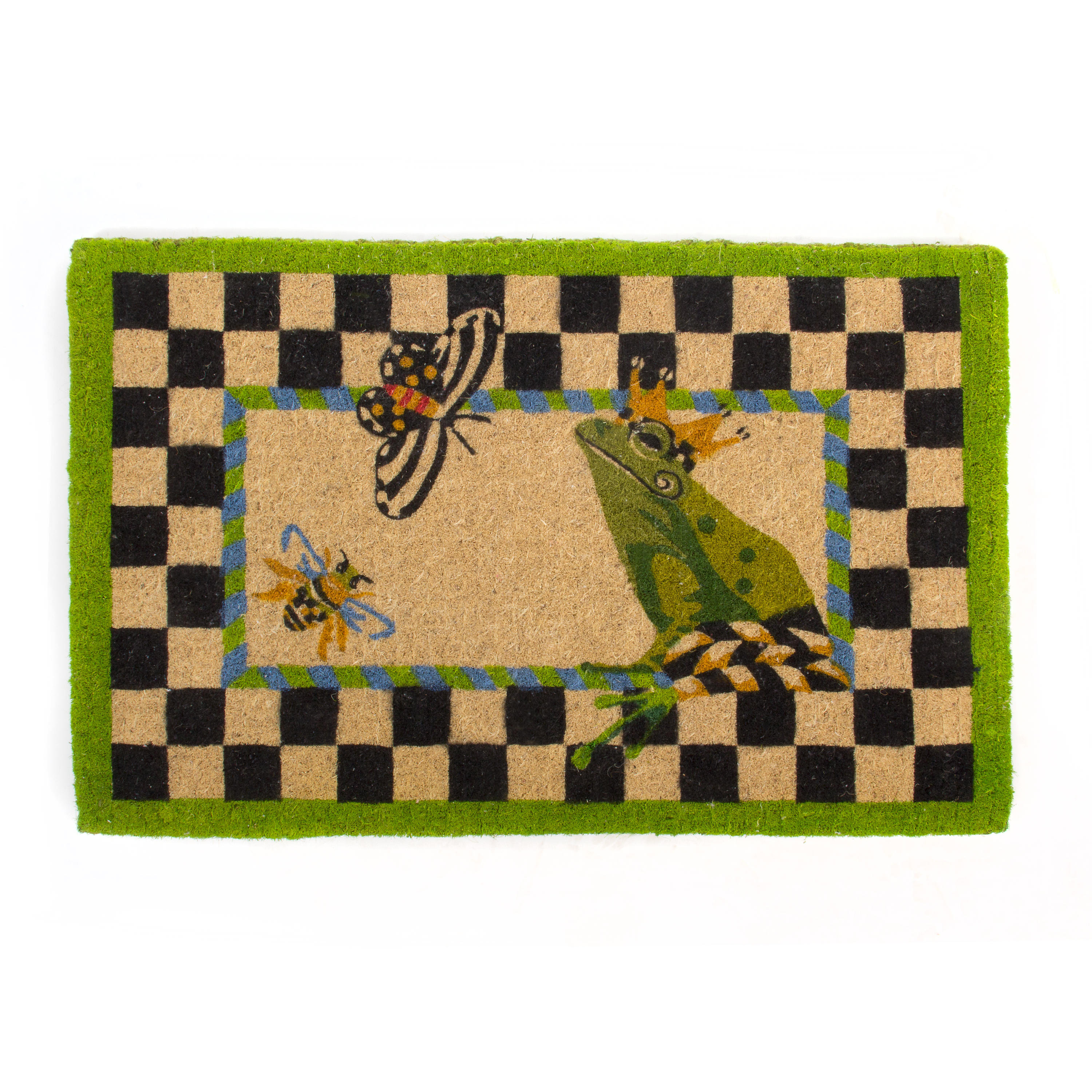 MacKenzie-Childs Frog Entrance Mat | Wayfair