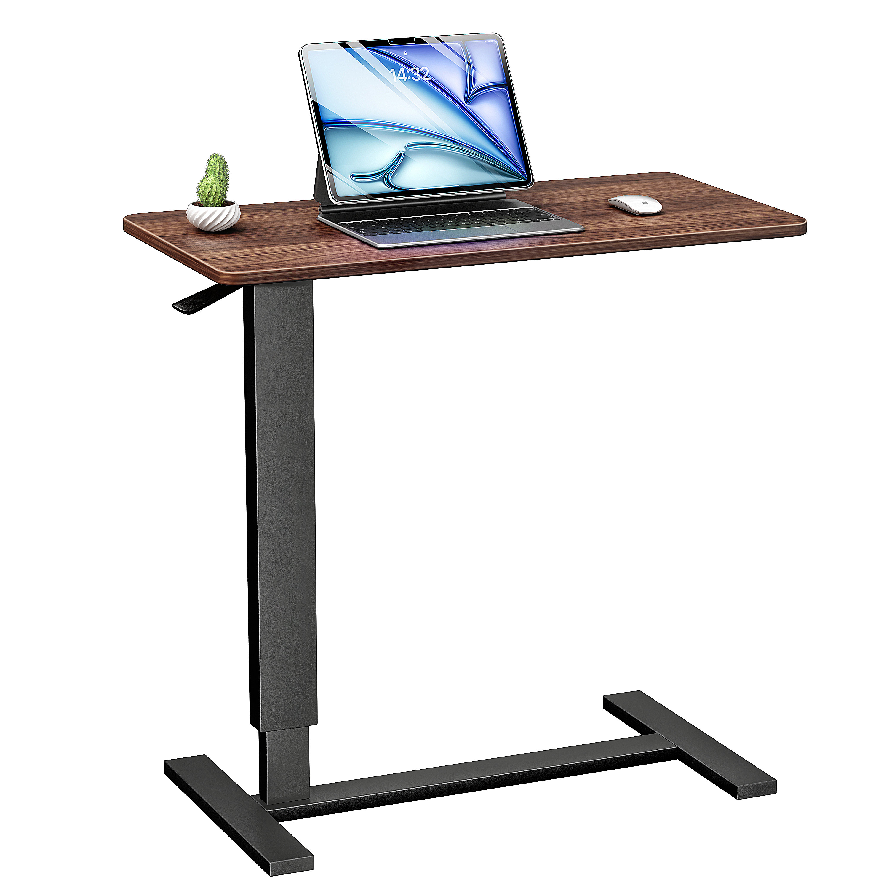 17 Stories Majel 31.1'' W Height Adjustable Rectangle Standing Desk ...