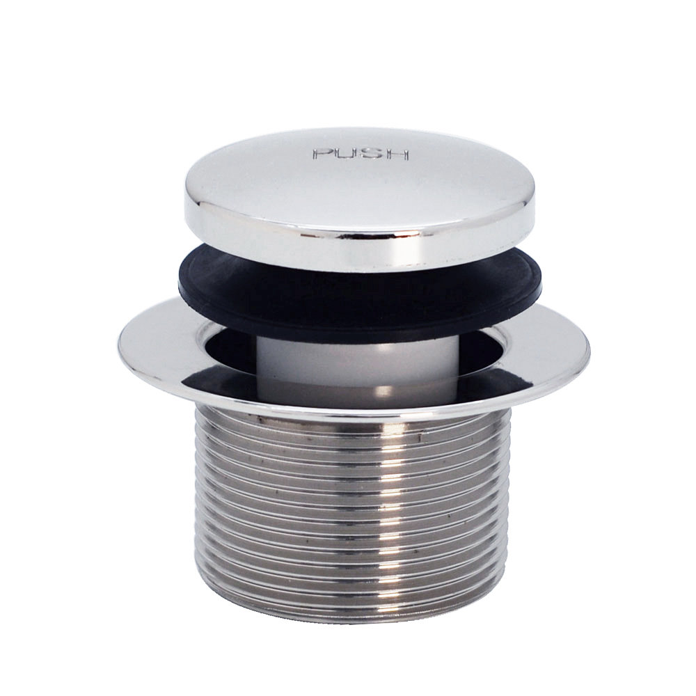 Westbrass Toe Touch Bathtub Drain with Overflow - Wayfair Canada