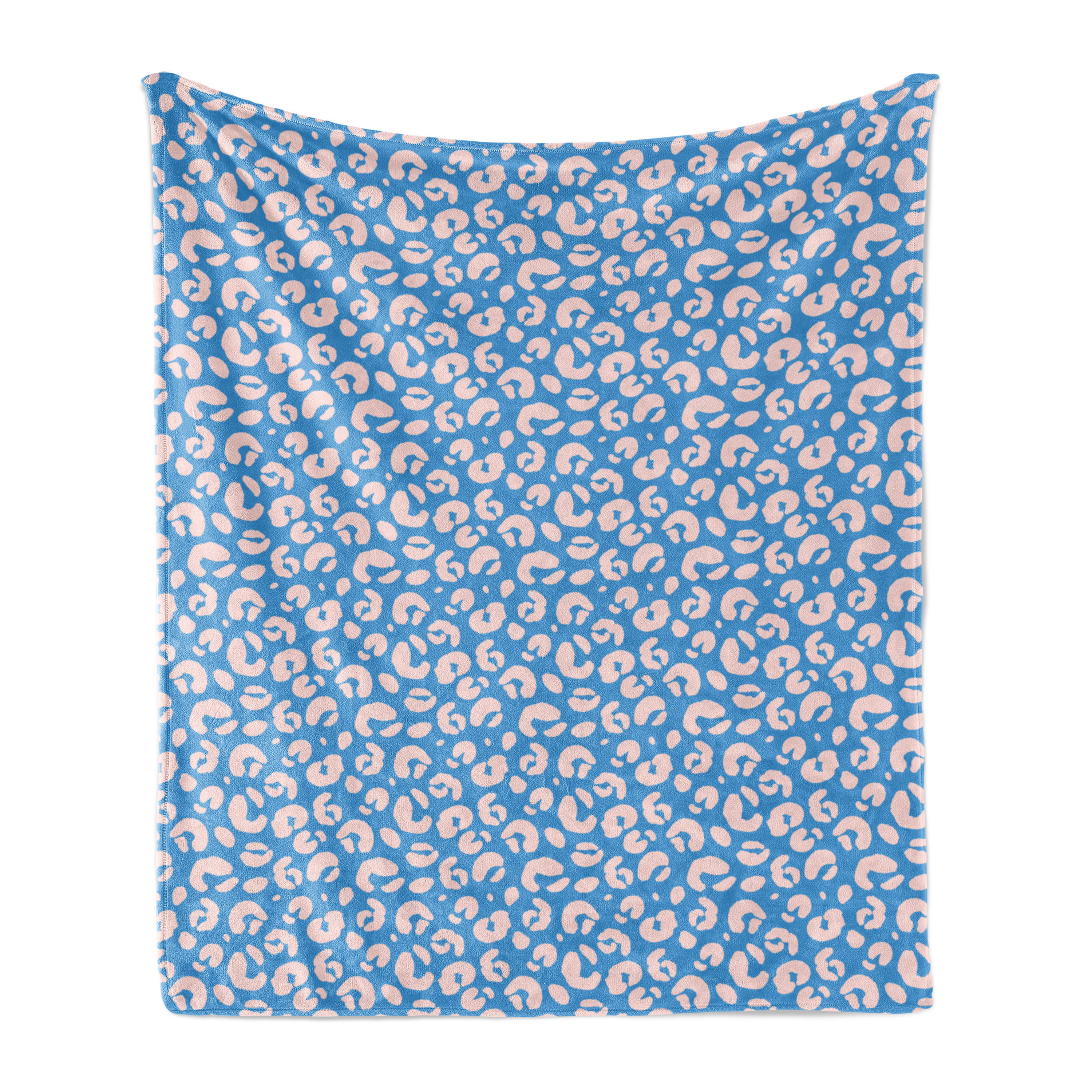 Ambesonne Leopard Print Fleece Throw Blanket Panther African Skin | Wayfair