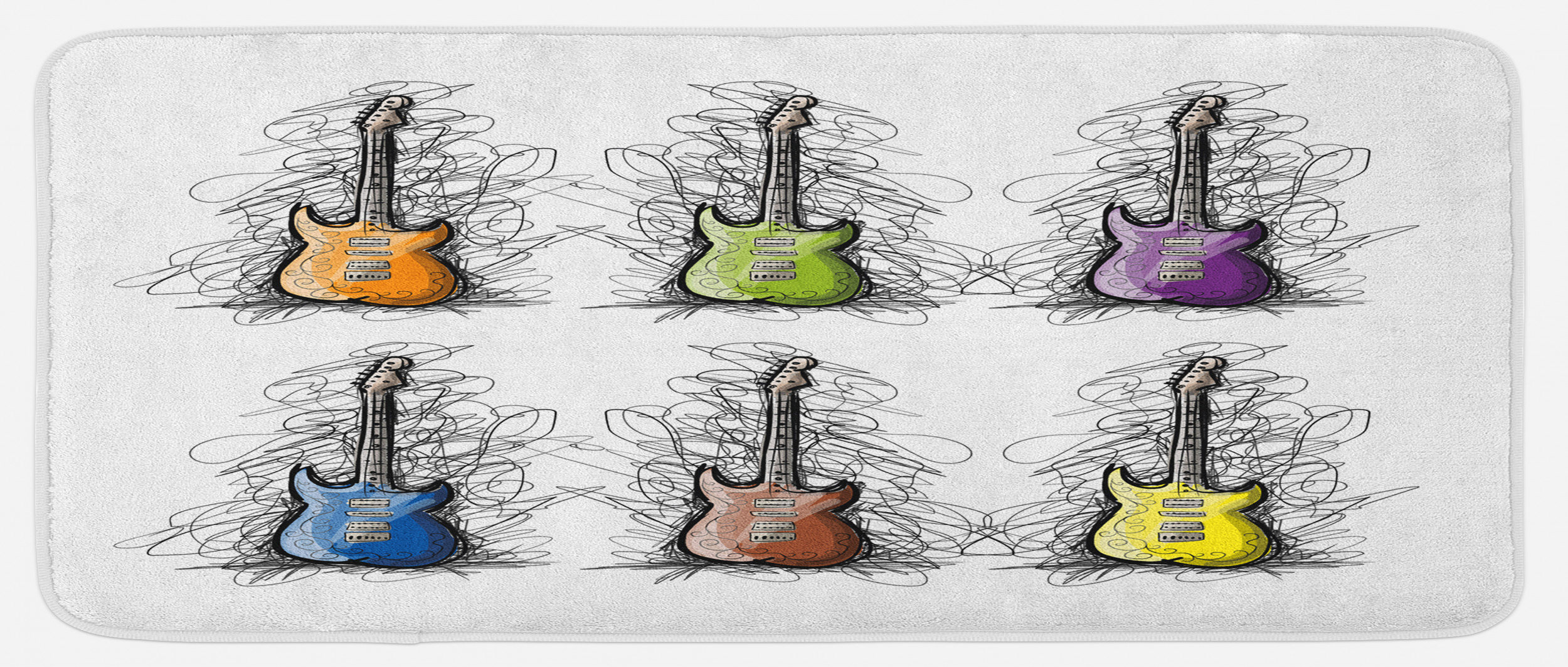 East Urban Home Music Kitchen Mat | Wayfair