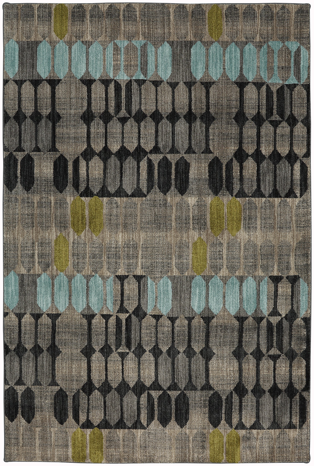 Corrigan Studio® Cadmus Geometric Brown/Black Area Rug & Reviews | Wayfair