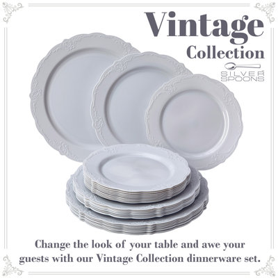 Silver Spoons Disposable Plastic Party Supplies Kit & Reviews | Wayfair