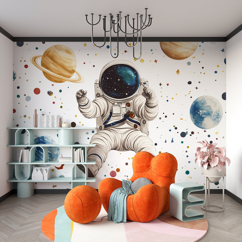 outer space galaxy theme