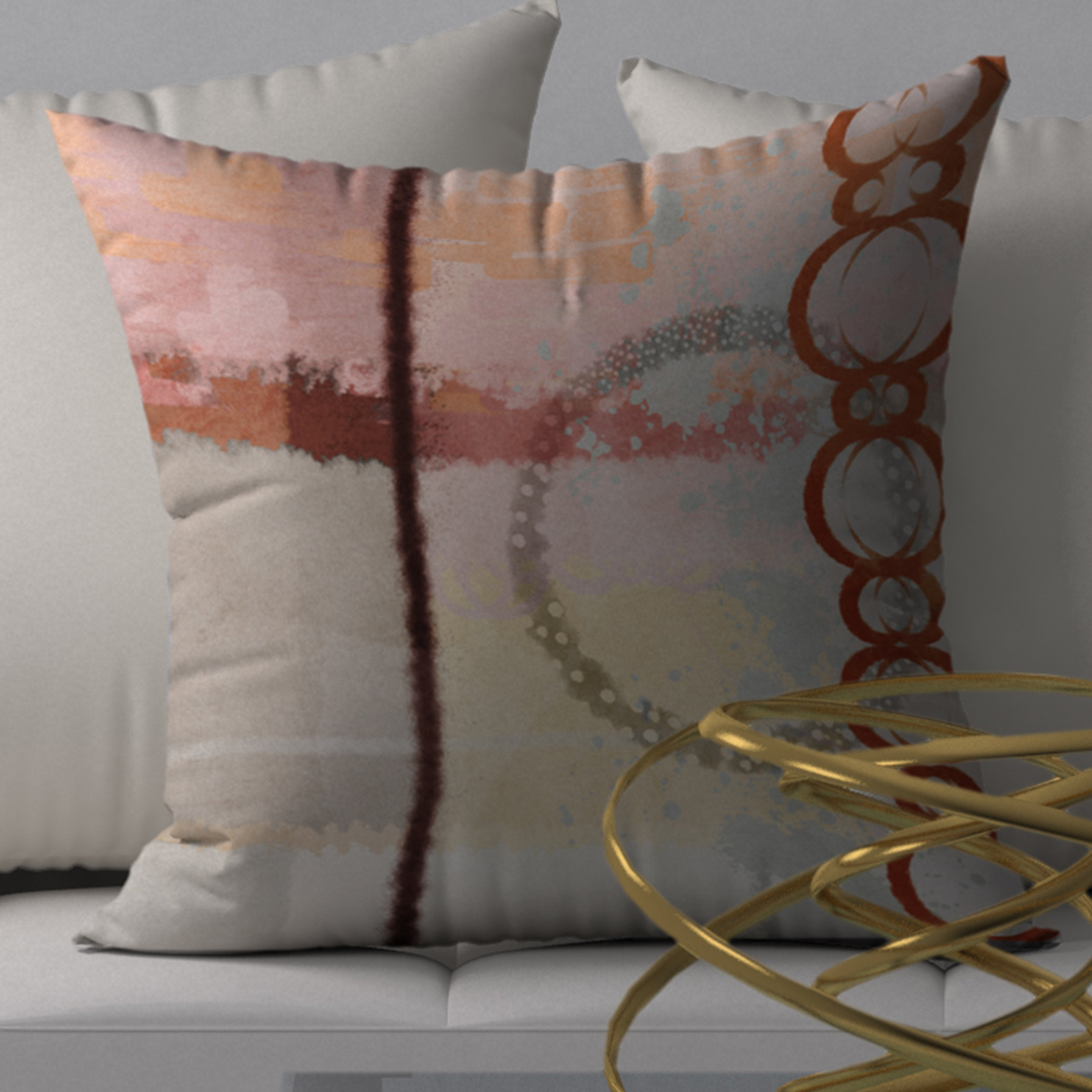 LeRoi Products Fun Singular Square Pillow Cover & Insert | Wayfair
