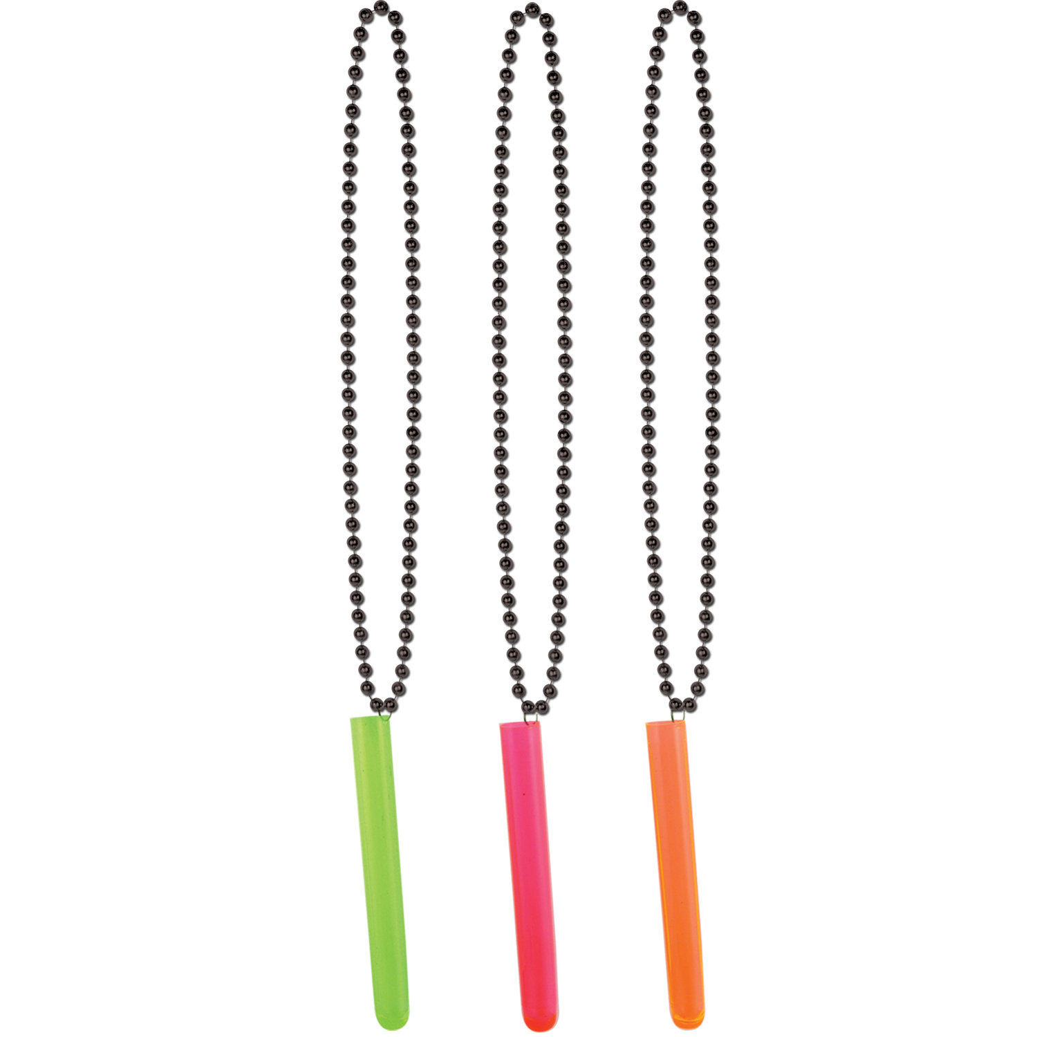 The Party Aisle™ Beads w/NeonTest Tube Shot | Wayfair
