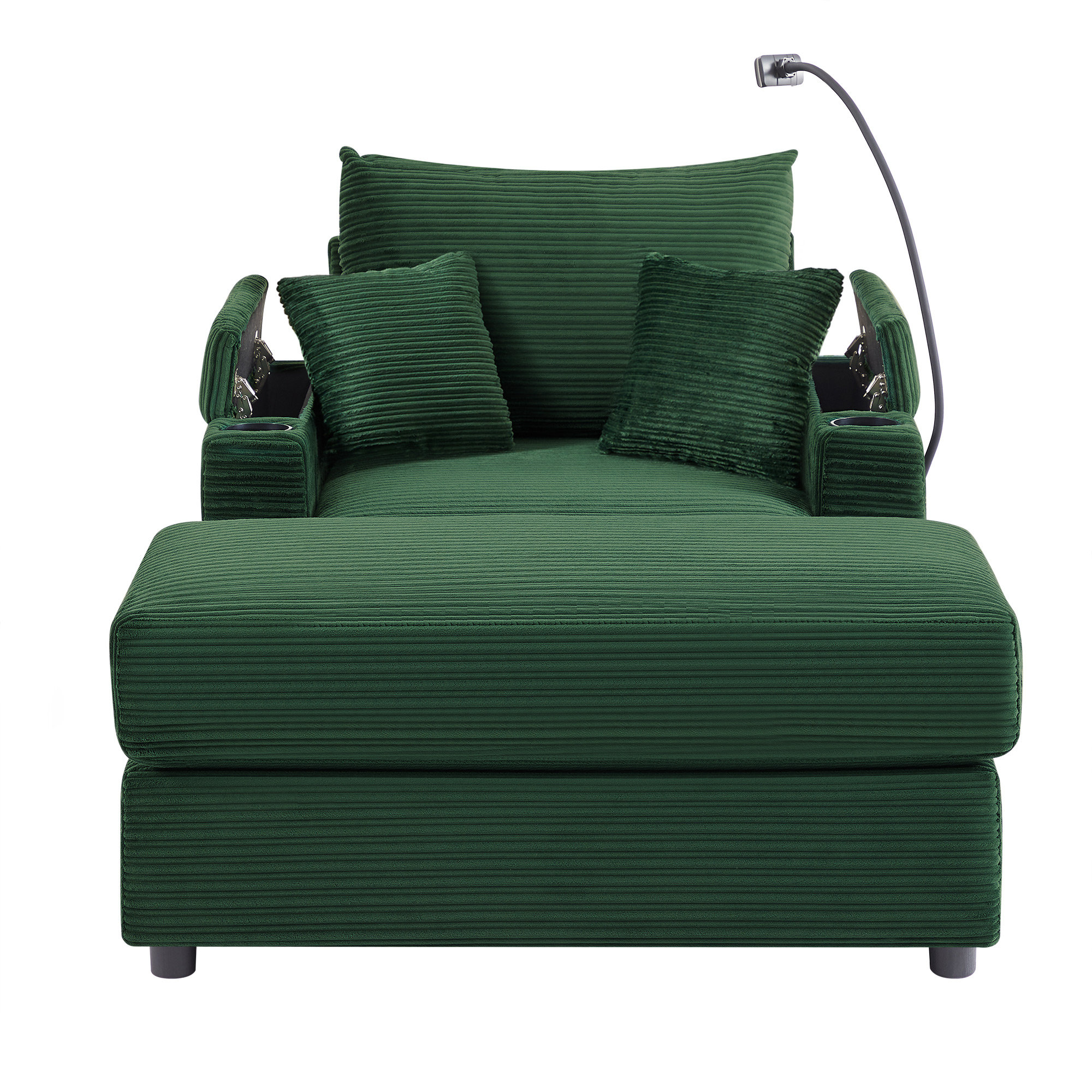 Ebern Designs 41.7" Modern Style Single Sofa Sofa Couch With Storage ...