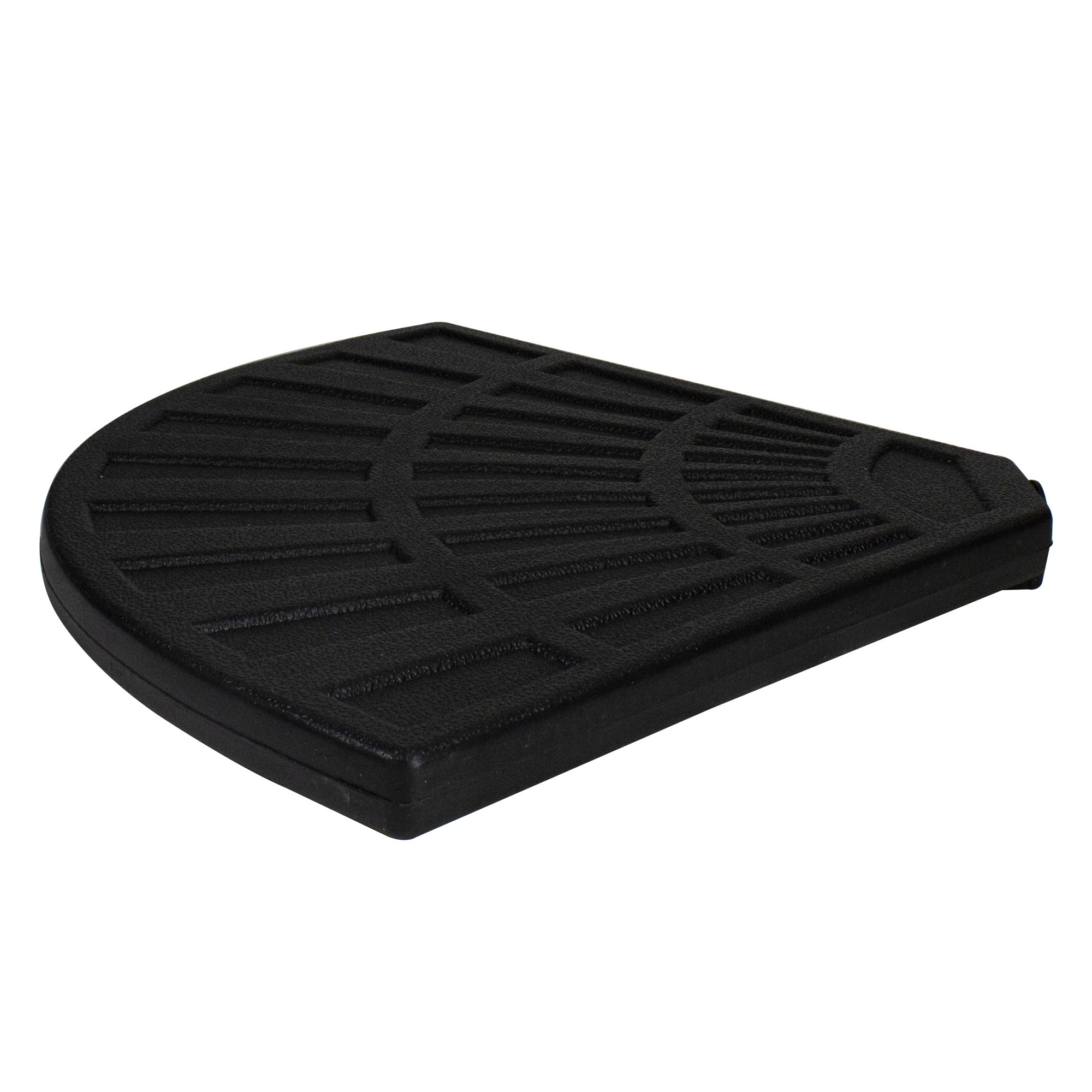 Northlight Seasonal Black Fan Shaped Resin Base Stand For Off-Set ...