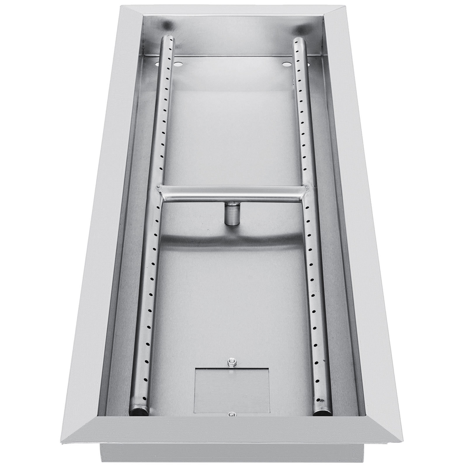 Ebern Designs Altina Stainless Steel Propane Table Fire Pit & Reviews ...