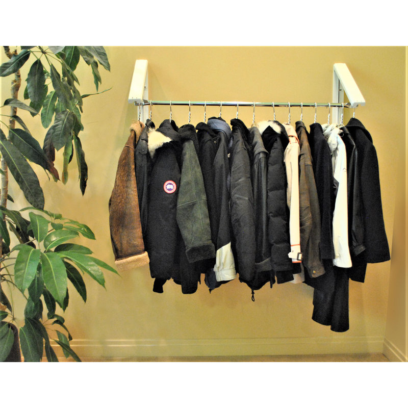 InstaHANGER 39" W - 63" W Closet System Starter Kit & Reviews - Wayfair ...