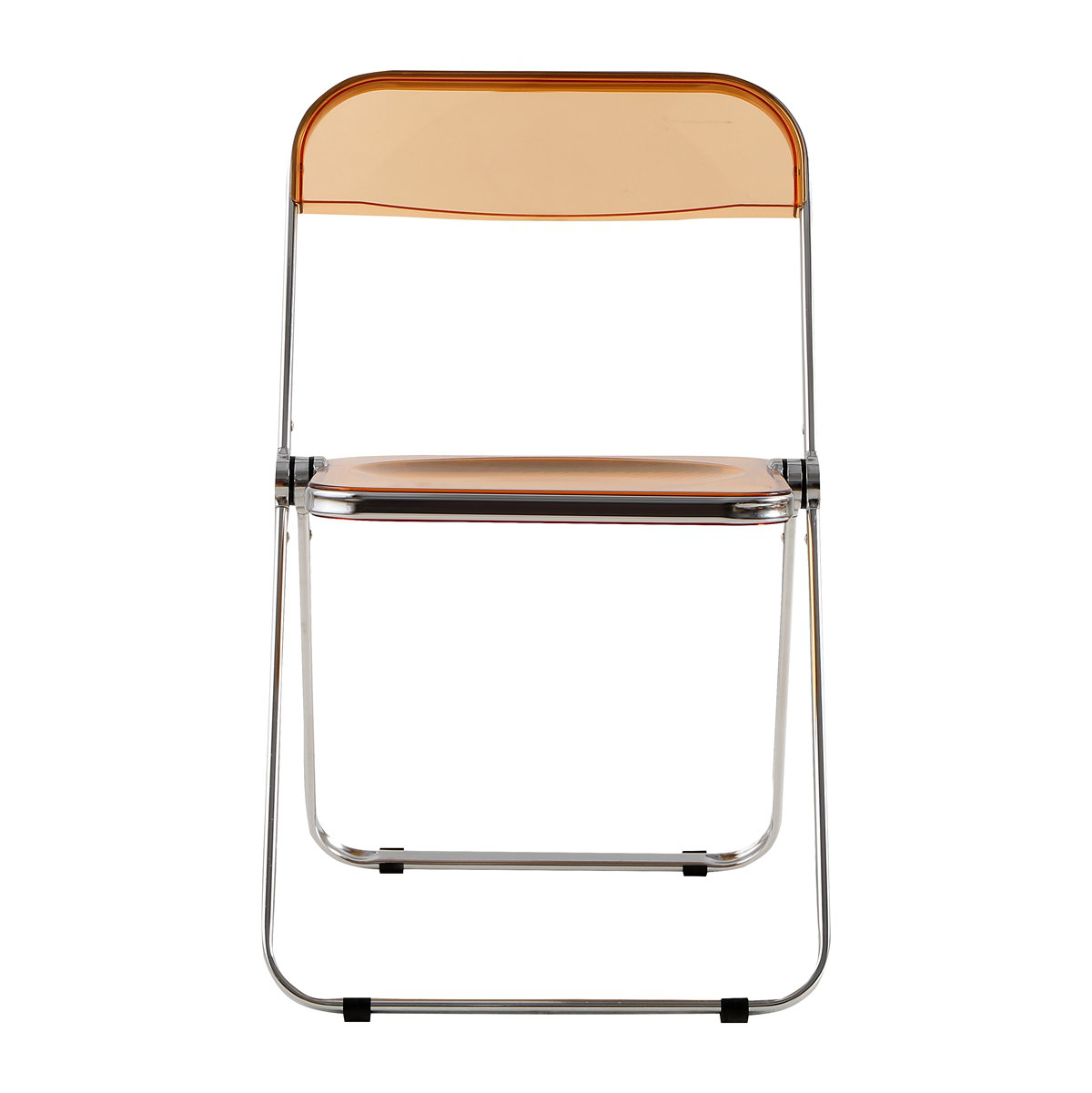 Corrigan Studio® Folding Chair Chairs-Ghost Stackable Crystal Folding ...