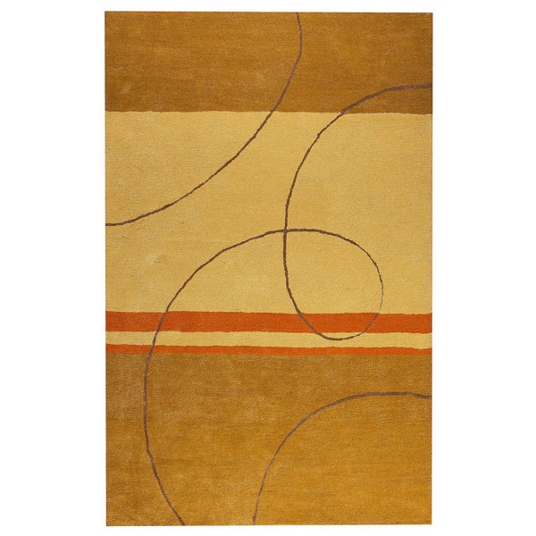Orren Ellis Conrado Wool Abstract Indoor Rug - Wayfair Canada
