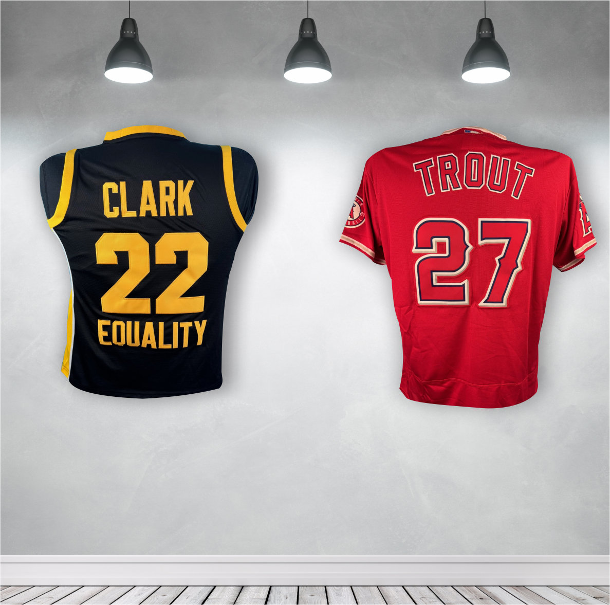 Jerzee Art Inflatable Baseball and Basketball Torso Jersey display ...