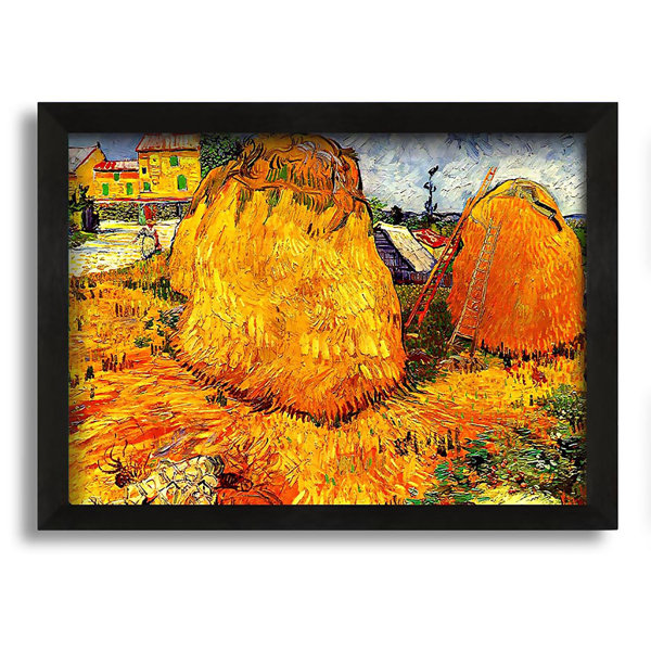 Rosalind Wheeler Van Gogh Haystacks In Provence by Vincent Van Gogh ...